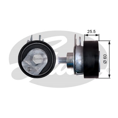 Spännrulle, kamrem - AUDI, SEAT, SKODA, VW - OE 036 109 243 AF ...