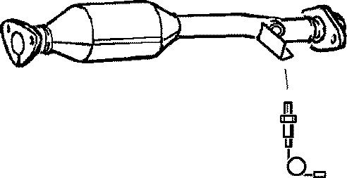 Katalysator - LADA 110, 112 - OE 21120120601010