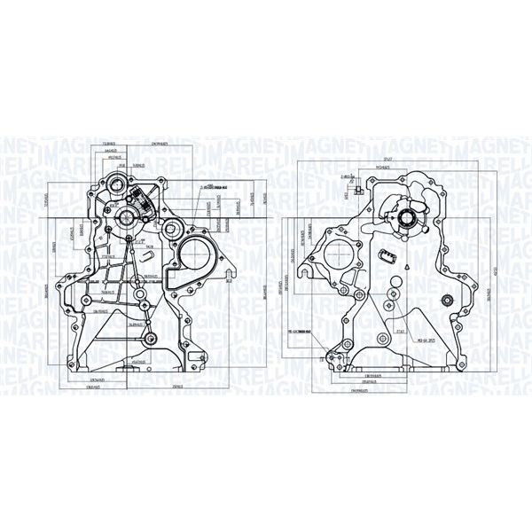 Oljepump - HYUNDAI, KIA - OE 21350-2B000