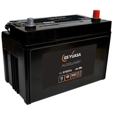 Backup batteri AUX 12V 80Ah - LEXUS LS - OE 2880038150, S75D31L