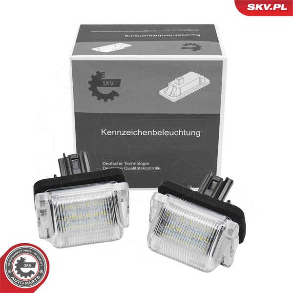 Belysning, registreringsskylt - MAZDA 5 - OE D35051270E