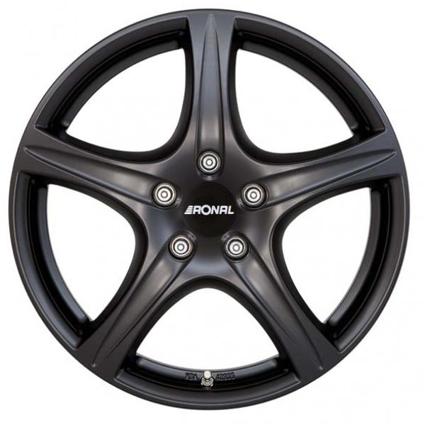 RONAL R56 Matt Black 8/17 5/120 ET35 B72.6 - Fälg Skruvat